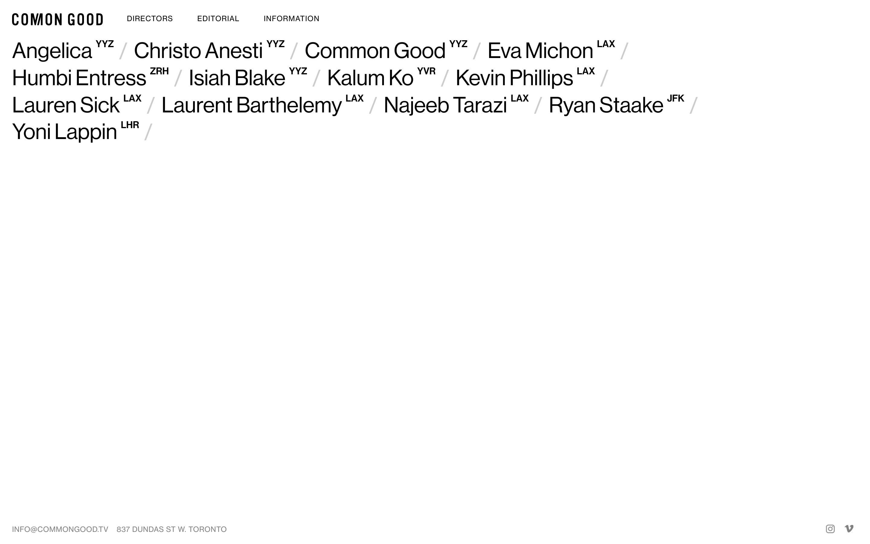 Common Good Website Inspiration MaxiBestOf